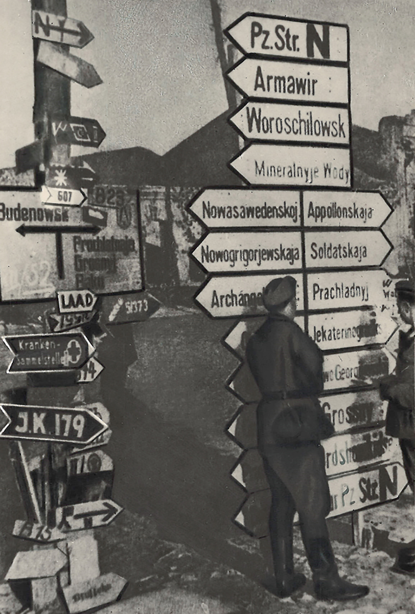 [Soviet]. Photograph "German road signs - Auktionen & Preisarchiv